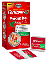New Age Mama: Cortizone 10 Poison Ivy Relief Pads