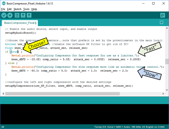 Open Audio: Basic Dynamic Range Compressor