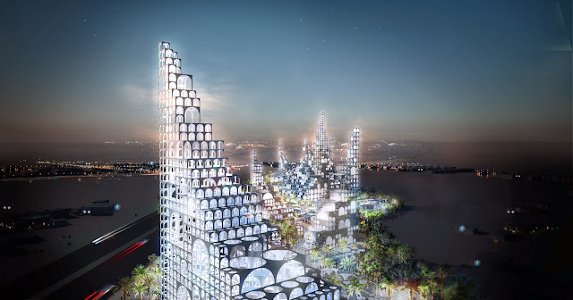 VOID MATTERS: Sou Fujimoto reveals part of a masterplan for Middle East