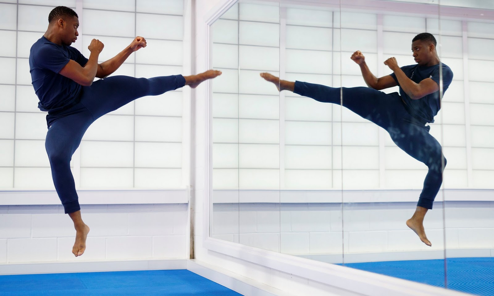 lusosports: O treino do taekwondista olímpico e britânico Lutalo Muhammad