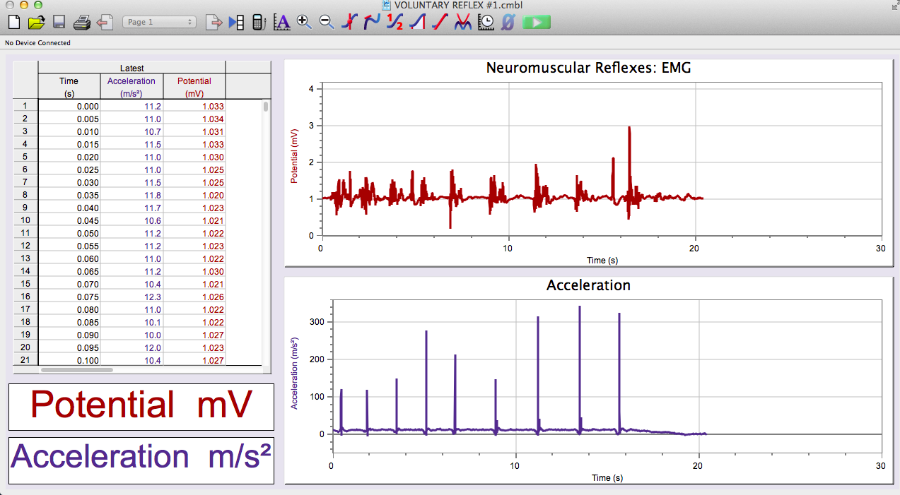 Human Anatomy & Physiology: Reflex Lab