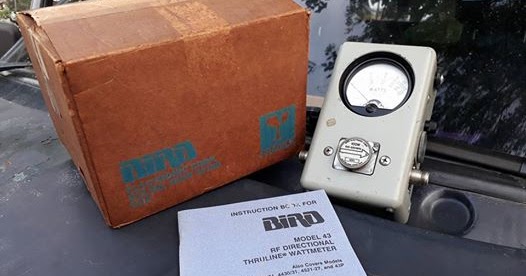 OBIN RADIO: SWR Meter BIRD 43 SOLD OUT