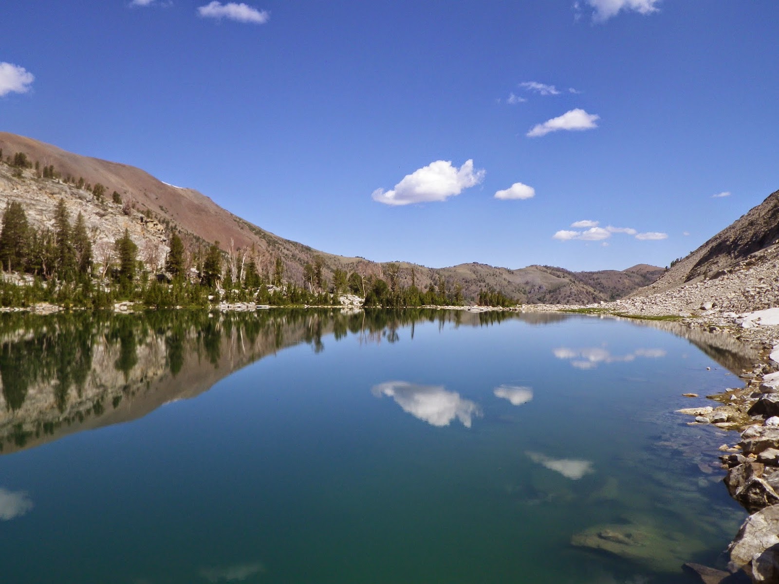 Backcountry Lakes: Boulder Lake: I Keep Myself So Lifted I Am ...