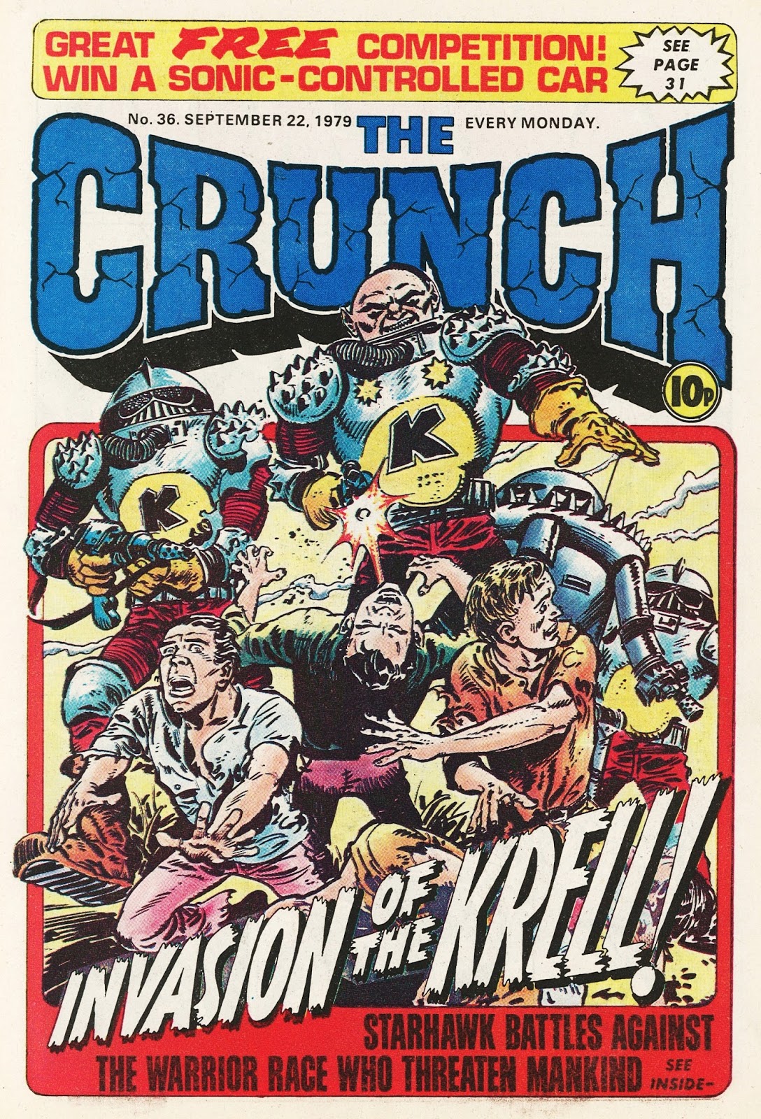 Strange Tales: Nostalgic For My Childhood - The Crunch comic at 40