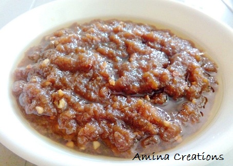 AMINA CREATIONS: BREAD HALWA- WEDDING STYLE