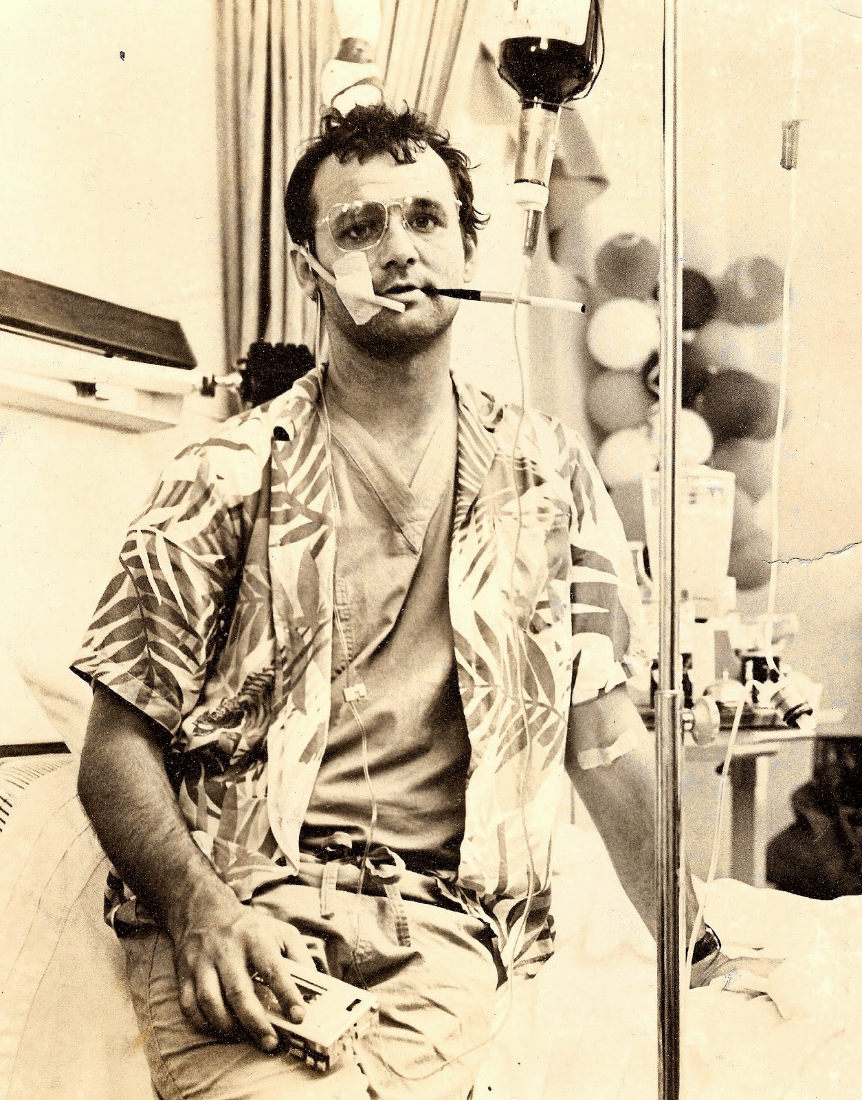 Bespectacled Birthdays: Bill Murray (from Where the Buffalo Roam), c.1980