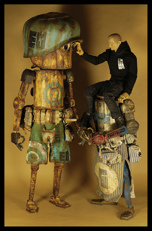 J.ME. (￣ε(#￣): I AM LEGION (threeA Custom Toy Show) @ 1:AM Gallery (11. ...