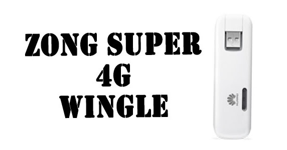 Zong Super 4G LTE Wingle - Fastest Portable WiFi Device | InfoPak