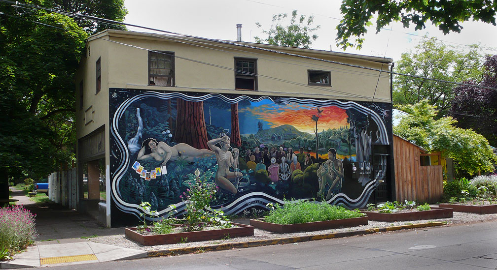 The Murals of Eugene Oregon: A Jewel in the Whiteaker Neighborhood