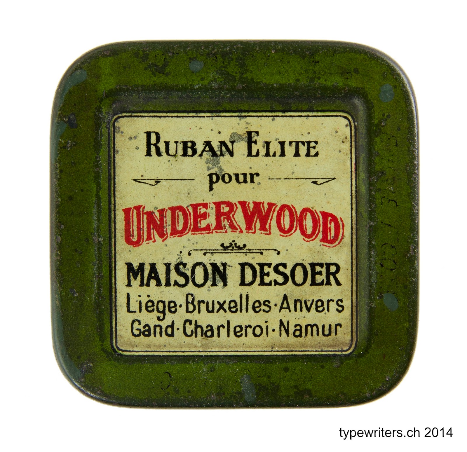 sommeregger's sammelsurium: Typewriter ribbon tins