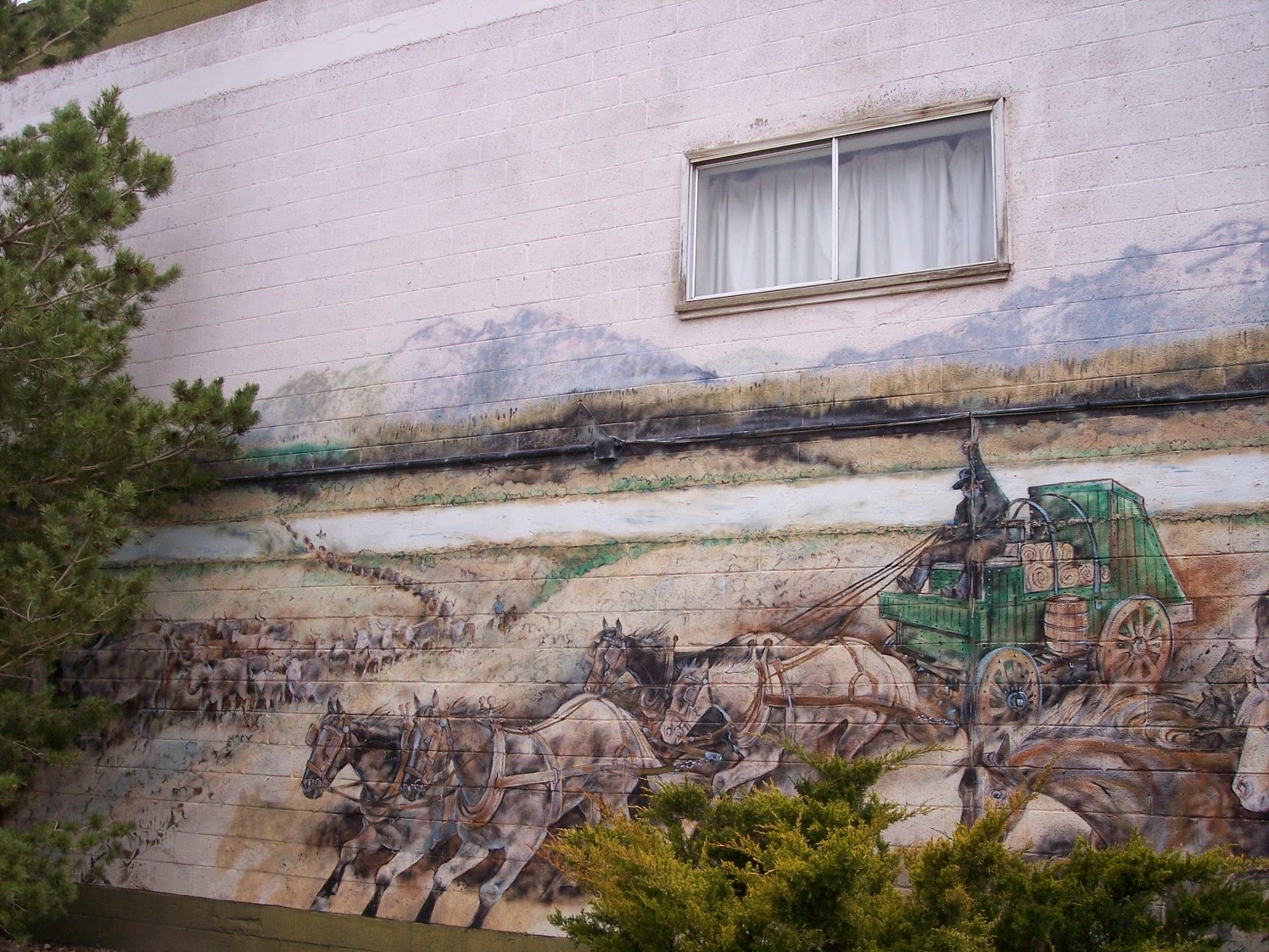 Across My Kitchen Table: The Ely murals