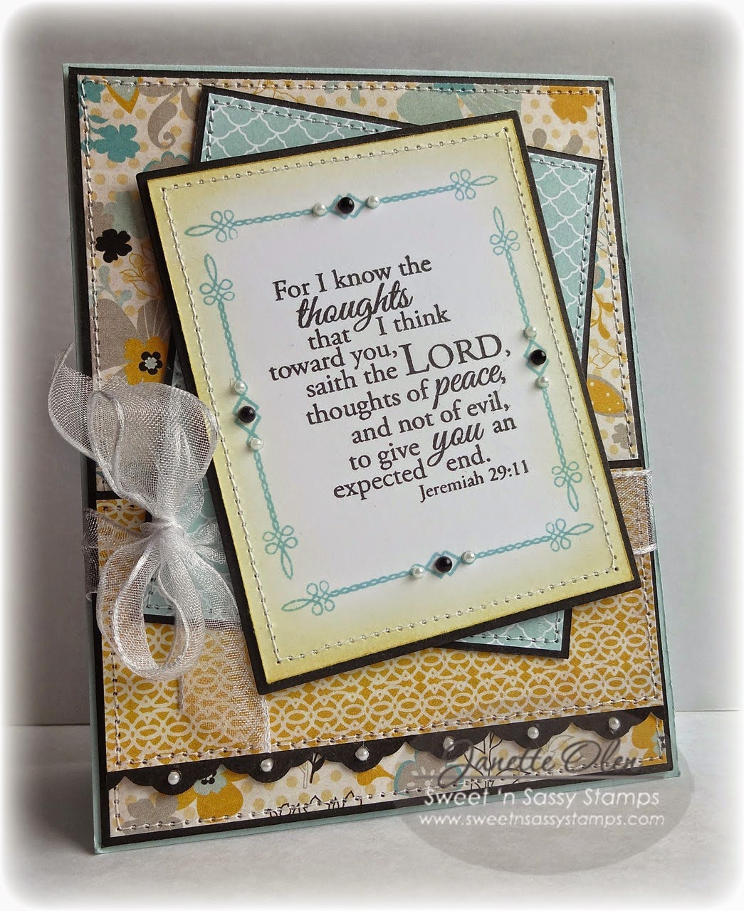Sweet 'n Sassy Stamps: 2014 Year in Review - Day 2: God's Will