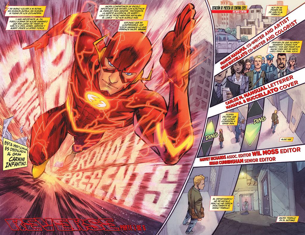 COMIC BOOK FAN AND LOVER: FLASH: REVERSO, PARTE 1 - DC COMICS