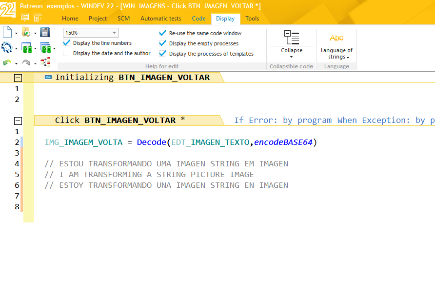Windev21 Aulas,Estudos e Desenvolvimento: AULA 1237 WINDEV IMAGEN 006 ENCODE/DECODE
