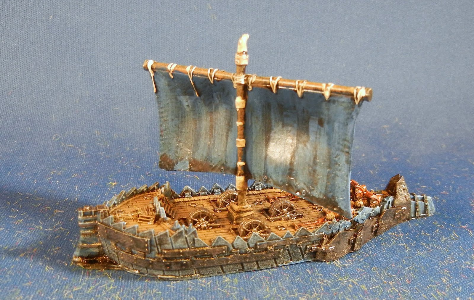Bob's Miniature Wargaming Blog: Uncharted Seas Orc ships