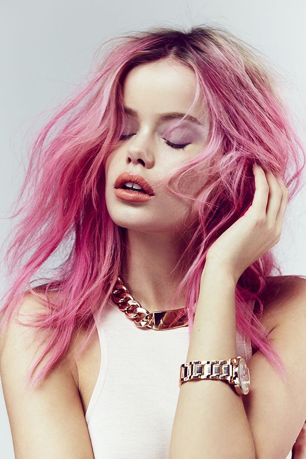 La moda en tu cabello: Color de pelo Rosa/Pink 2015/2016