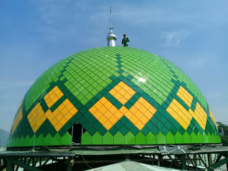 Kubah Masjid Enamel - Kubah Migunani