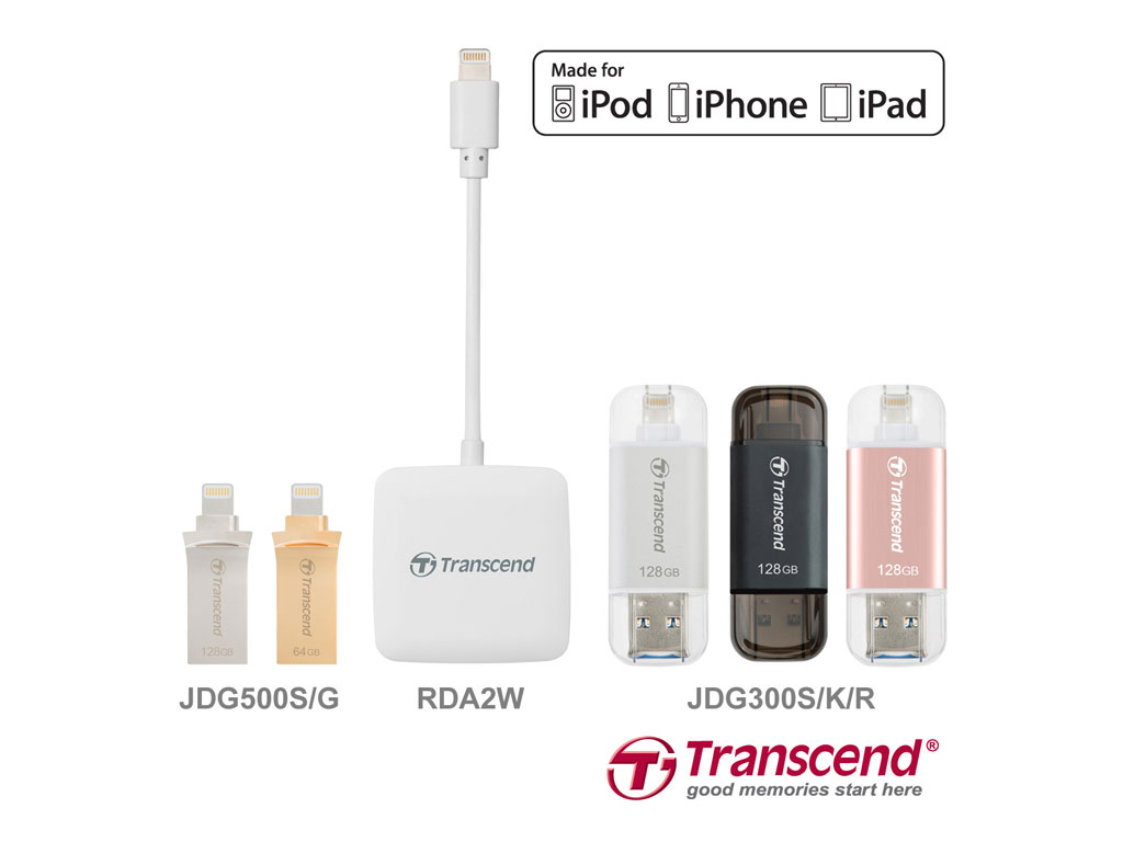 Transcend introduces a complete Lightning product solution for iOS ...