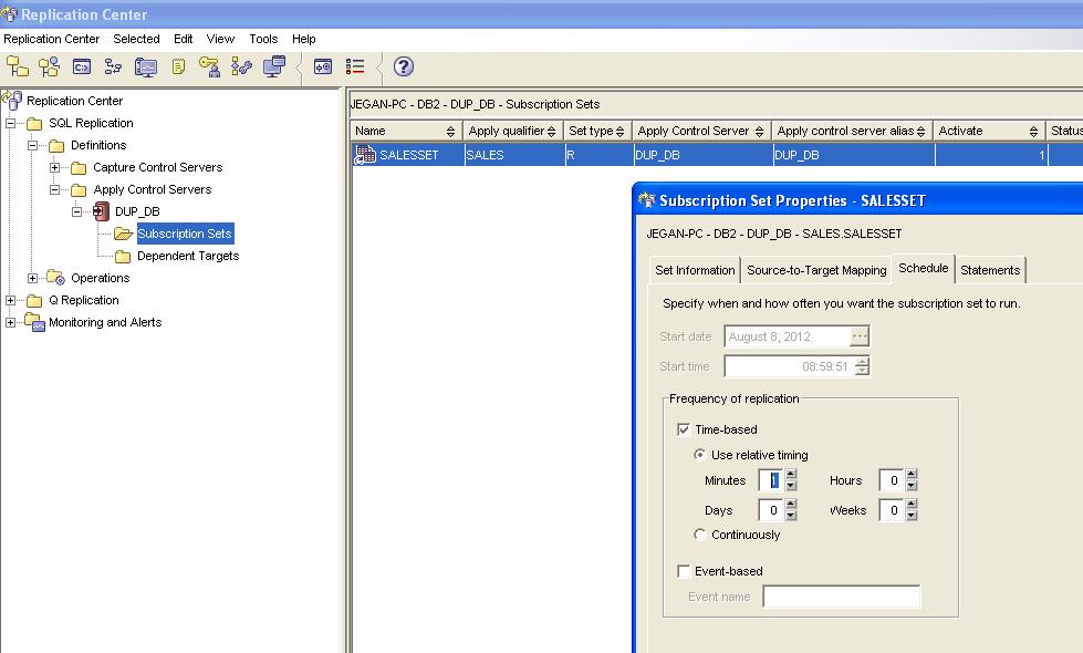 Db2 SQL Replication Step by step with example ~ Online db2 Guide