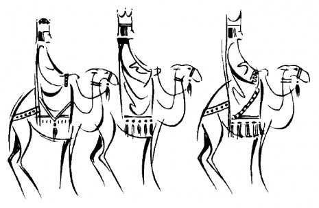 Three Kings Day Coloring Pages - Los Tres Reyes Magos : Let's Celebrate!
