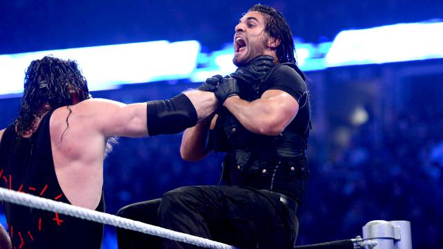 WWE In live!!!!: KANE vs SETH ROLLINS