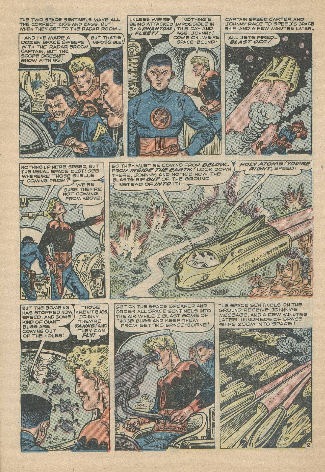 Last of the Spinner Rack Junkies: Speed Carter SPACEMAN by Joe Maneely 1953