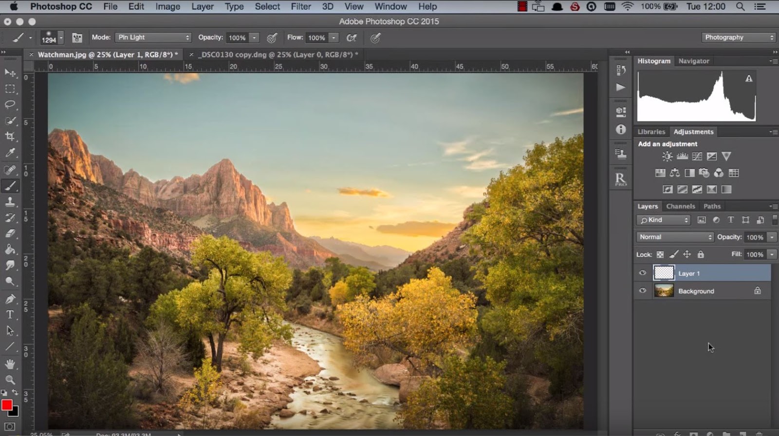 Landscape Photography: How resolve a difficult exposure blending ...