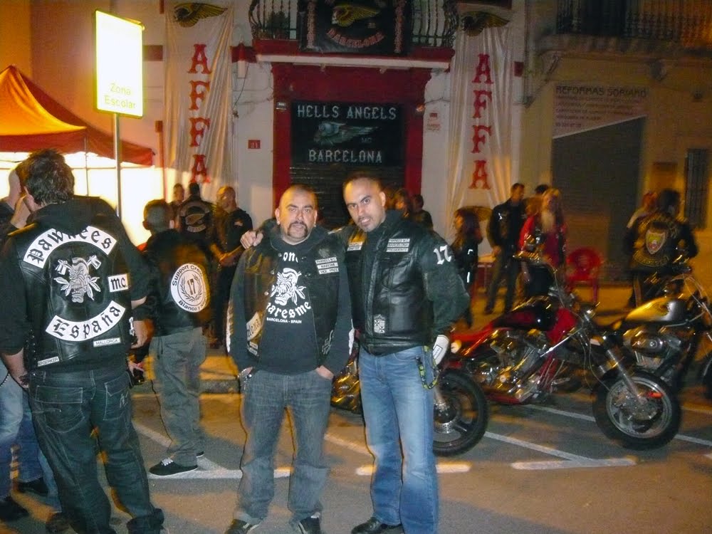 Pawnees MC Barcelona: 14º Aniversario HAMC Barcelona