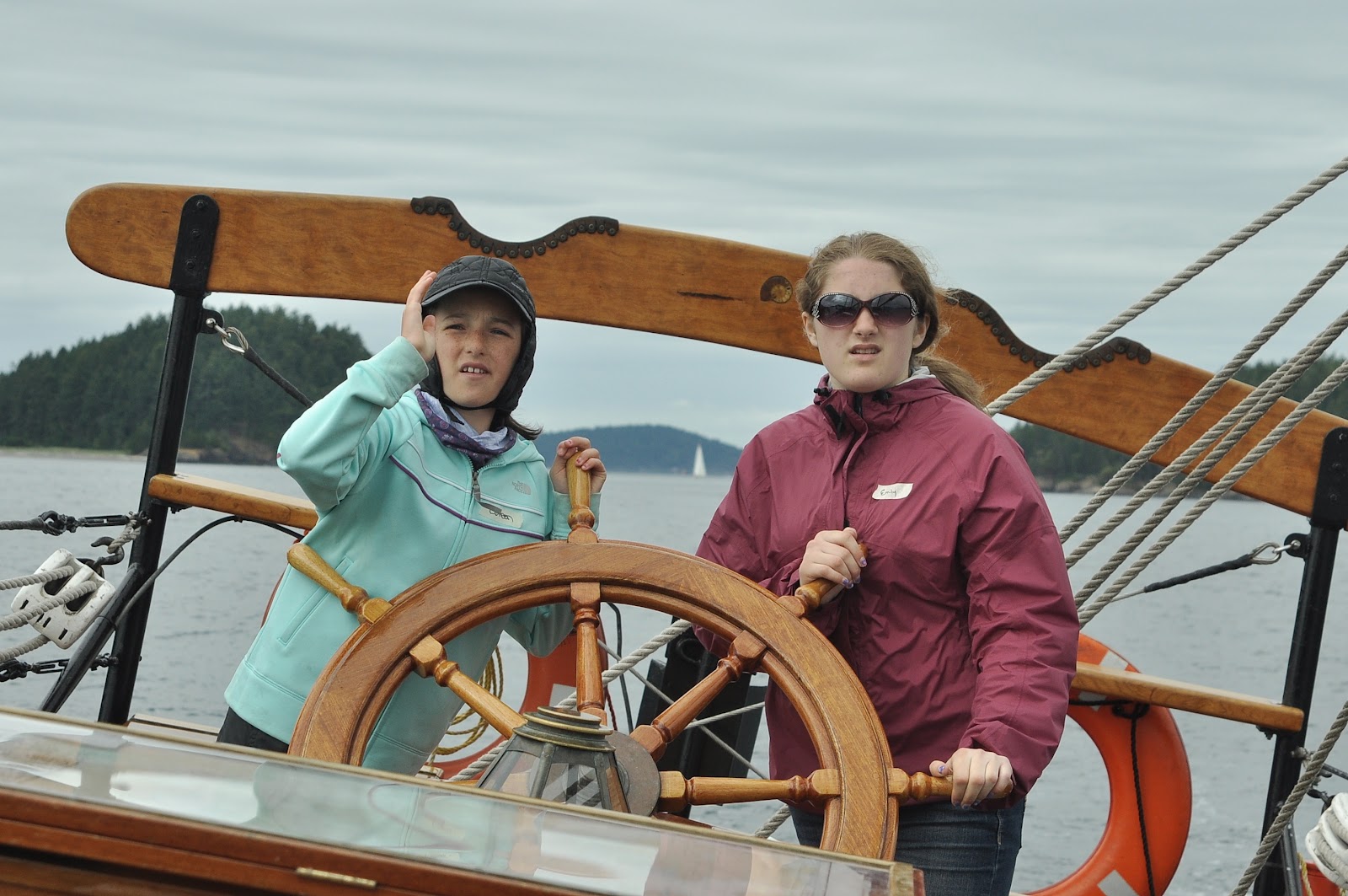 Sound Experience Aboard the Schooner Adventuress: Girls at the Helm 2012