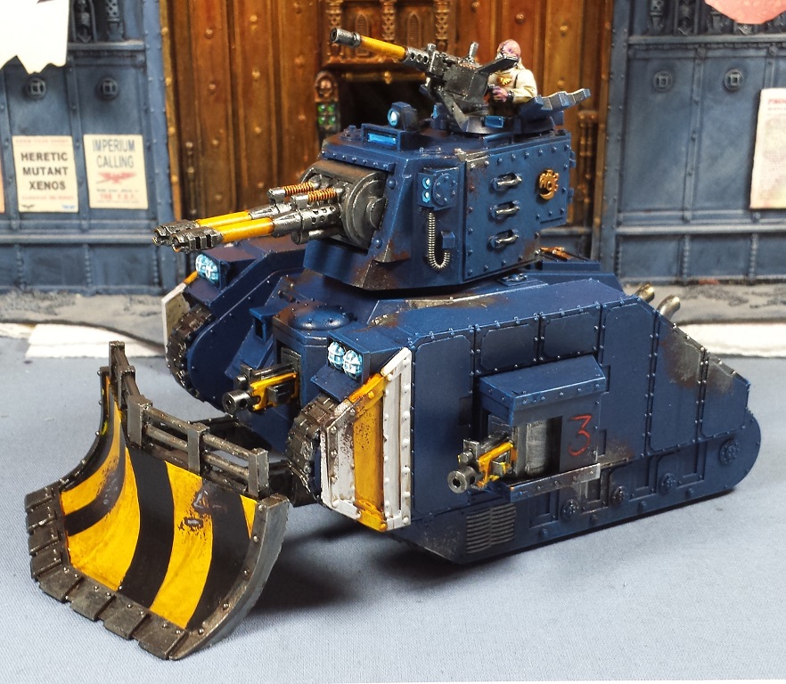 Mordian 7th Regiment: 40k Genestealer Cult - Leman Russ Exterminator ...