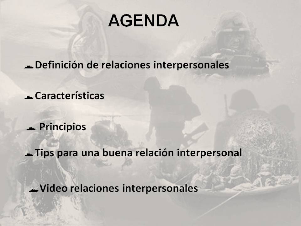 diana: presentacion de relaciones interpersonales