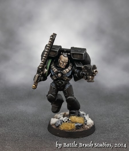 Battle Brush Studios: Showcase: Raven Guard Assault Marine (plus ...