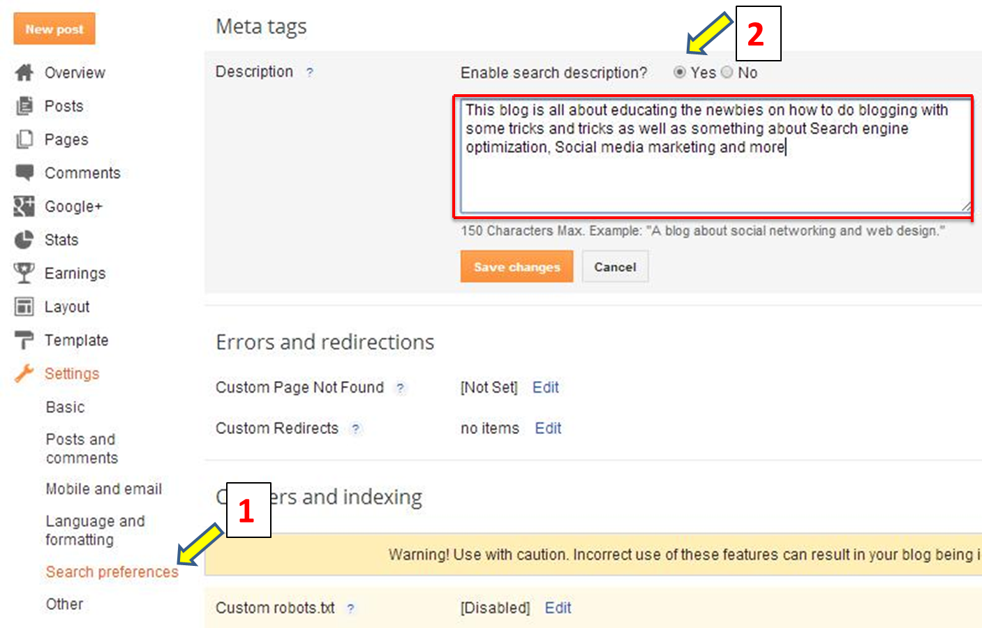 How to create a Blog | course - 3 | Basic settings | Easy Blogger Stuff