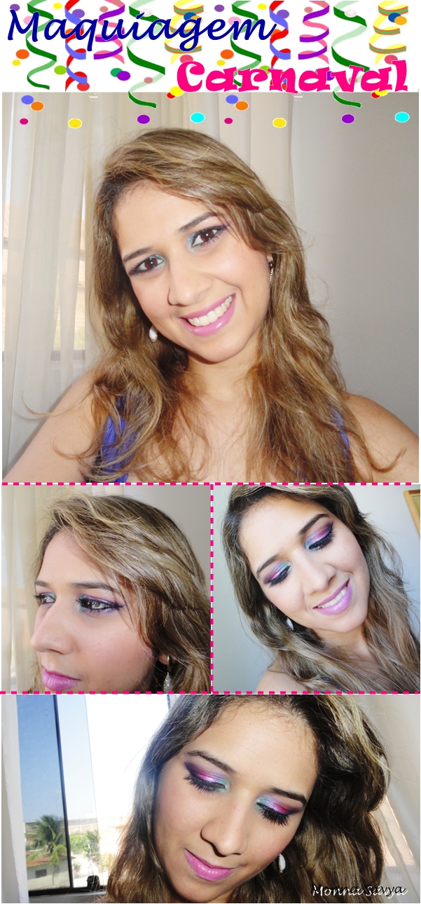 Erika MakeUp: Tutorial da Leitora: "Maquiagem Carnaval 2012"
