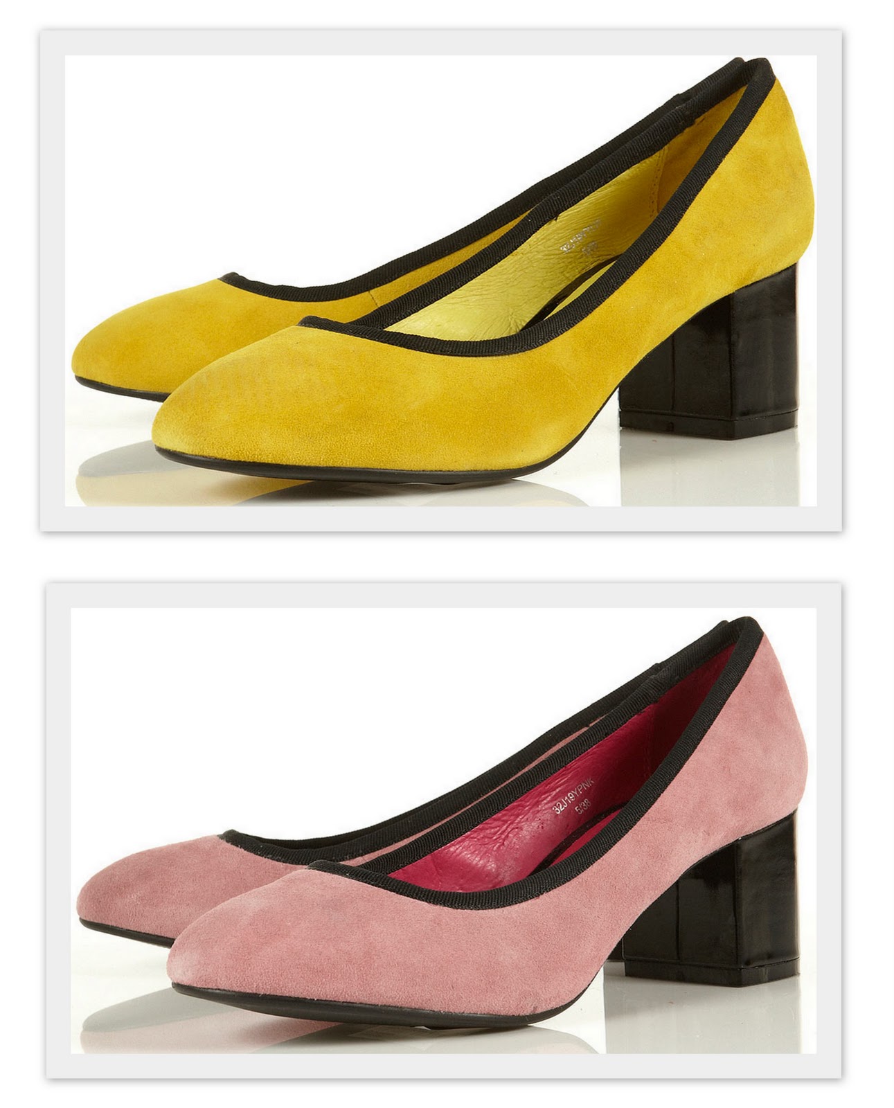 Discountliv & Luksusdrømme: Fine sko til color blocking