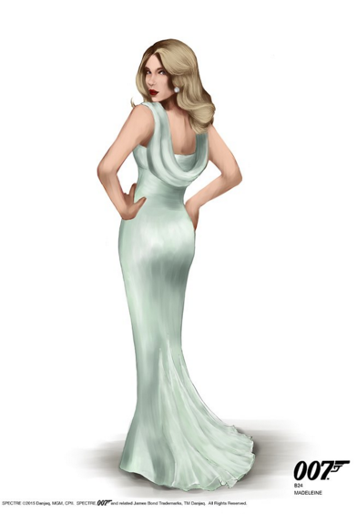 007 TRAVELERS: Madeleine Swann’s dress in SPECTRE