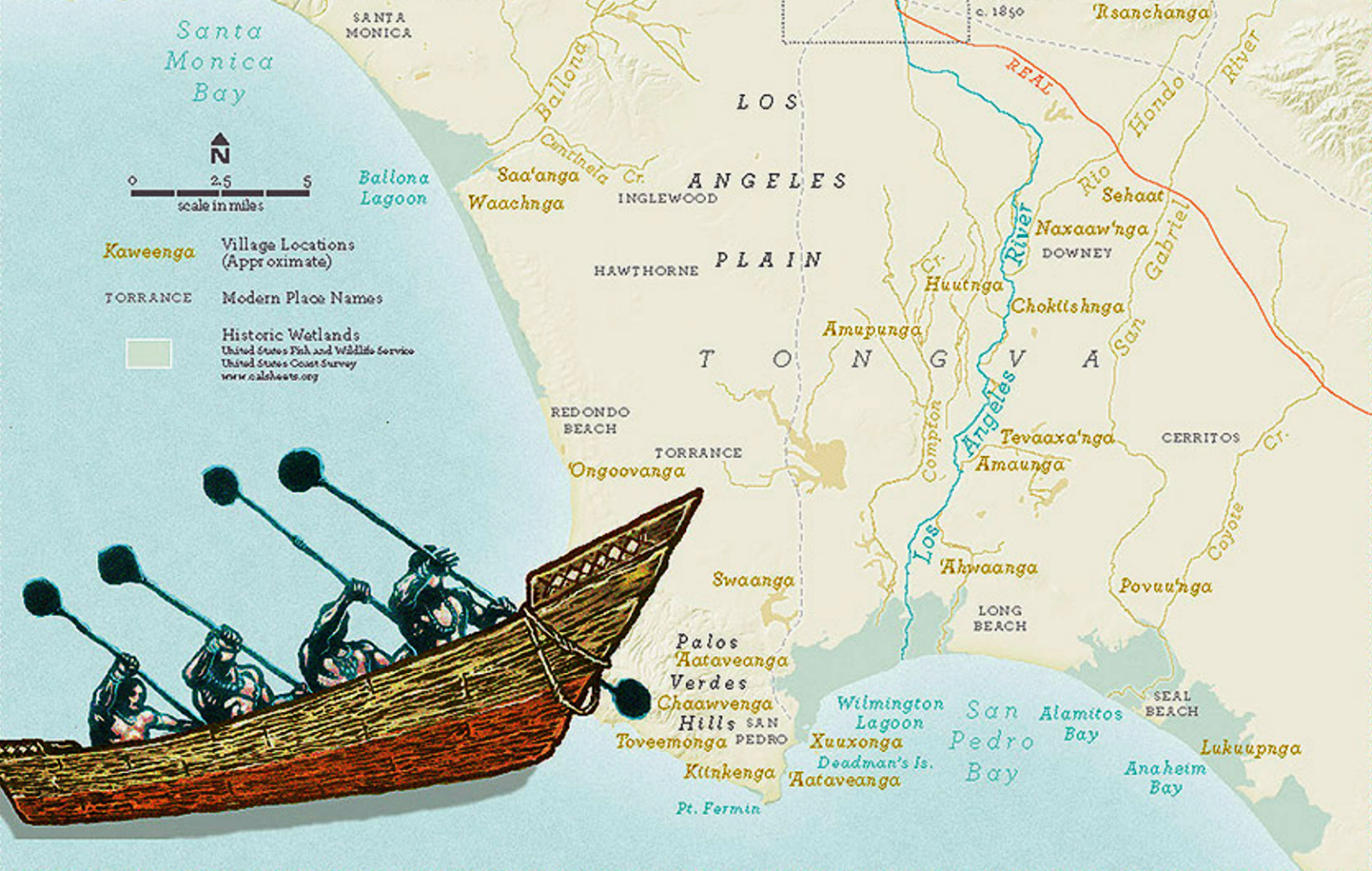 San Pedro California Map