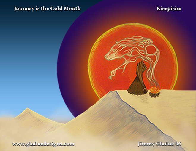 White Wolf : Calendar : Cree Months of the Year