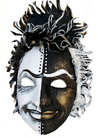 threads of the spiderwoman: Heyoka Masks......