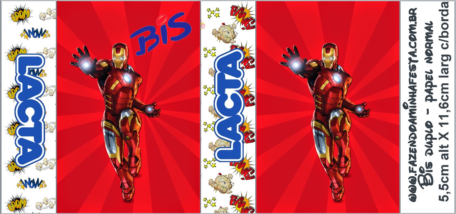 Iron Man: Free Printable Candy Bar Labels. - Oh My Fiesta! for Geeks