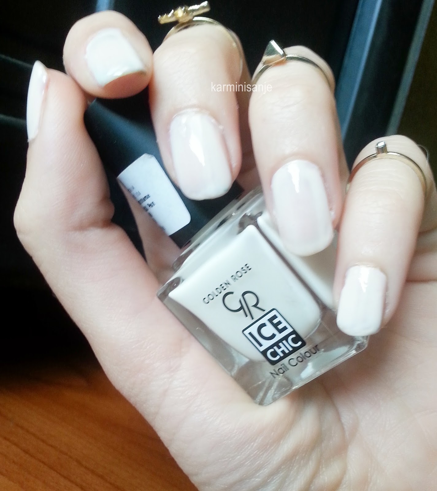 Karminisanje: Golden Rose Ice Chic