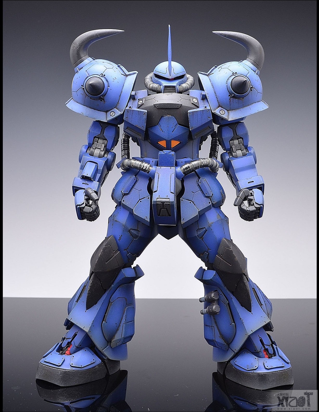 GUNDAM GUY: NG 1/100 MS-78B-3 Gouf Custom Conversion Kit - Painted Build