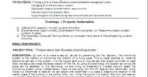 professional biodata sample