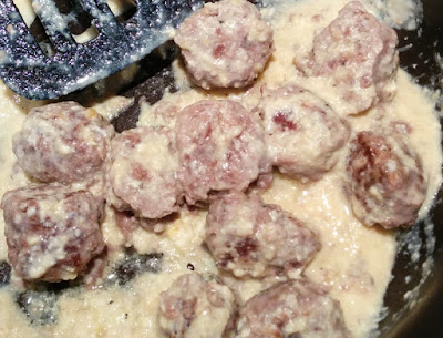 Meatballs with Lemon Ugly Sauce
