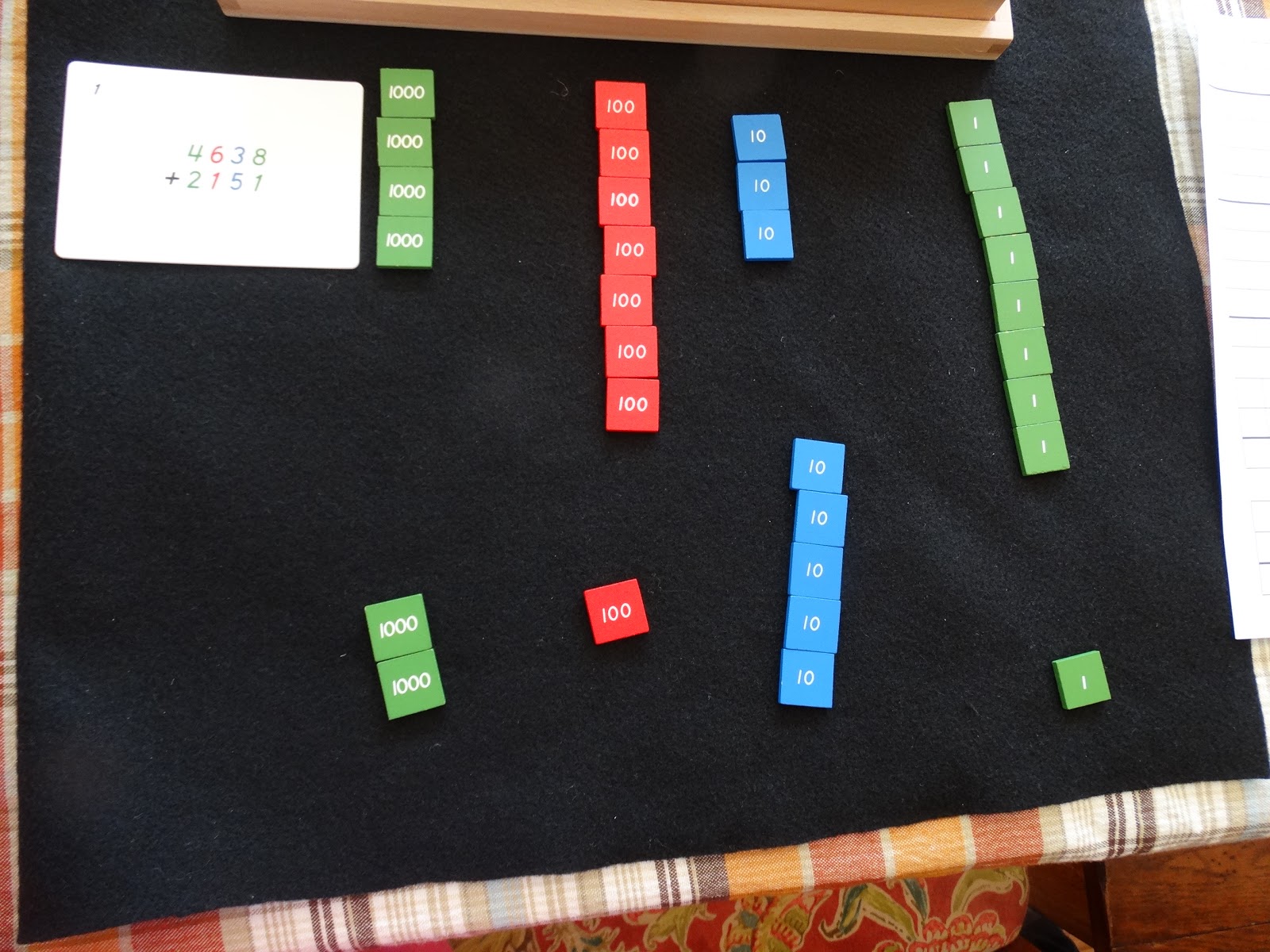 The Joys of Montessori Homeschooling: Stamp Game - Static and Dynamic ...