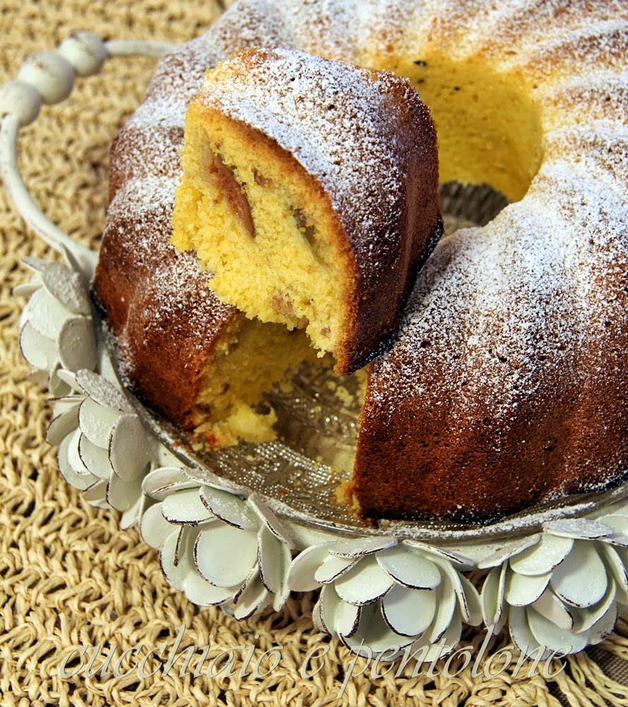 ciambella al mais, fichi e nocciole – Cucchiaio e Pentolone