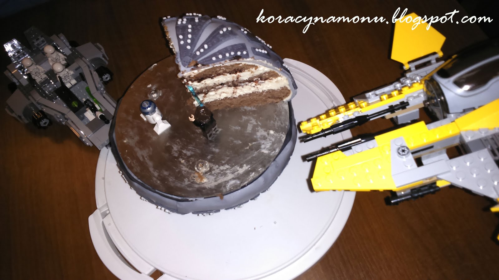 Kora Cynamonu : Tort Gwiazda Śmierci Star Wars