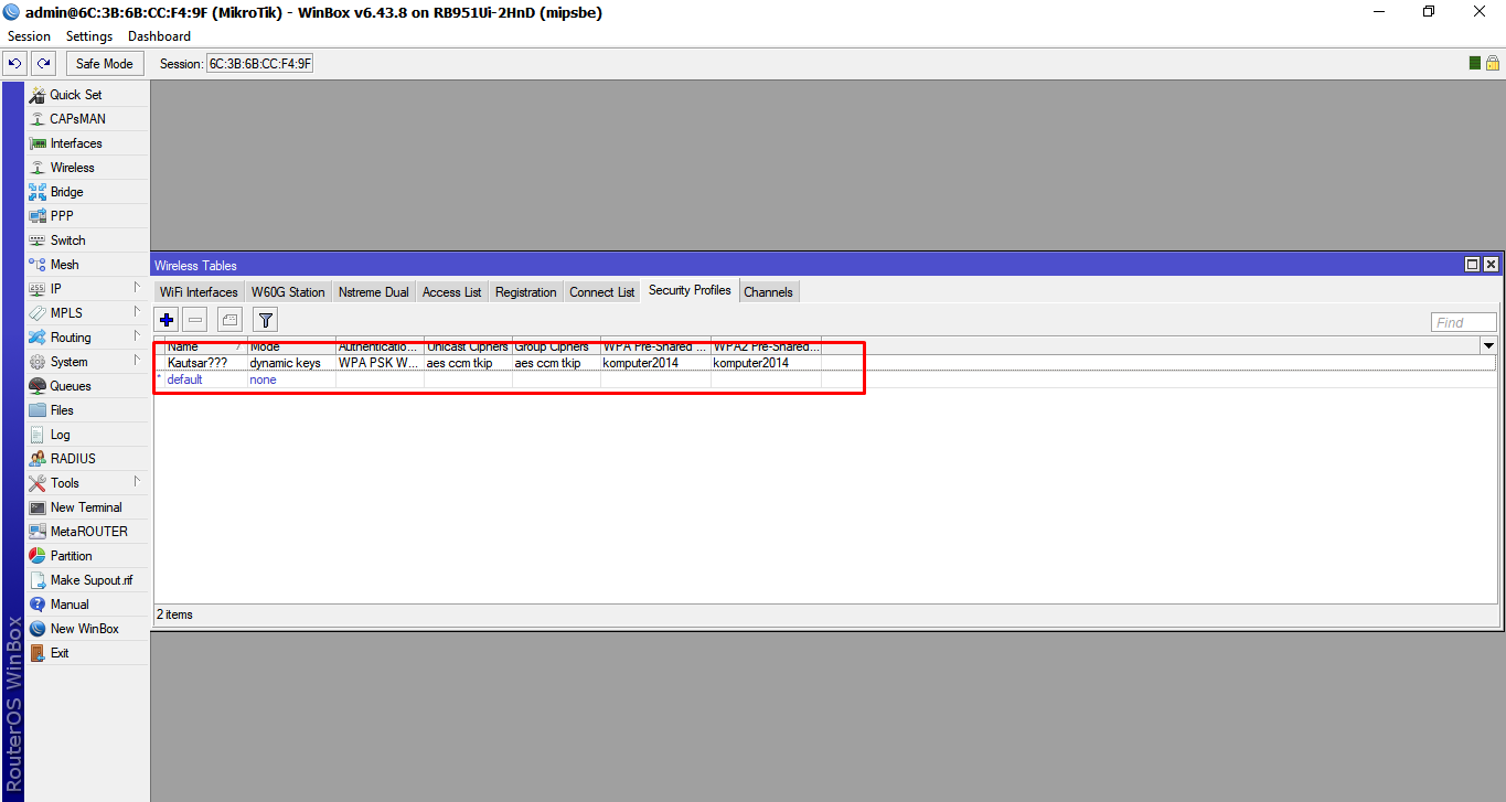 Mensetting bridge MikroTik Via Winbox - Dunia IT