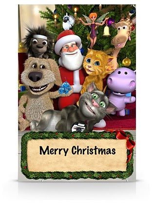 Online Free Stuffs: Talking Santa meets Ginger Game