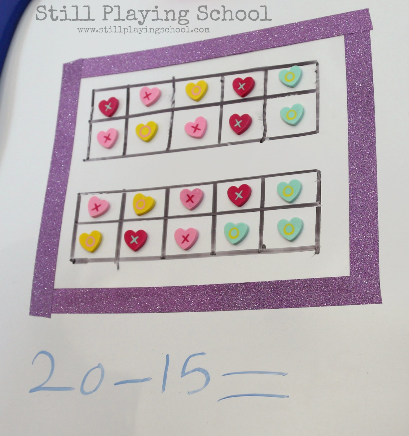 Sticky Ten Frames | Still Playing School